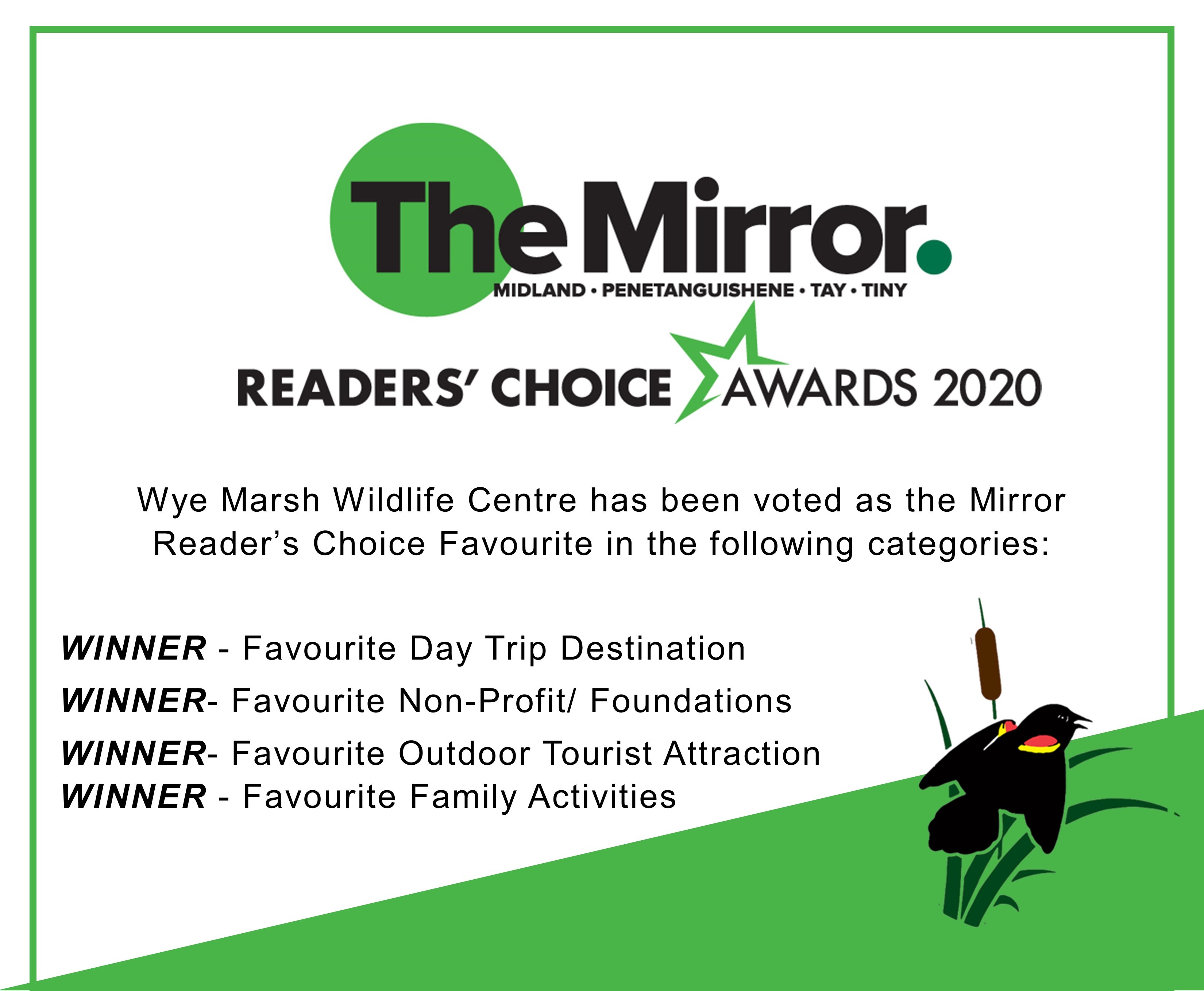 Welcome to Wye Marsh Wildlife Centre